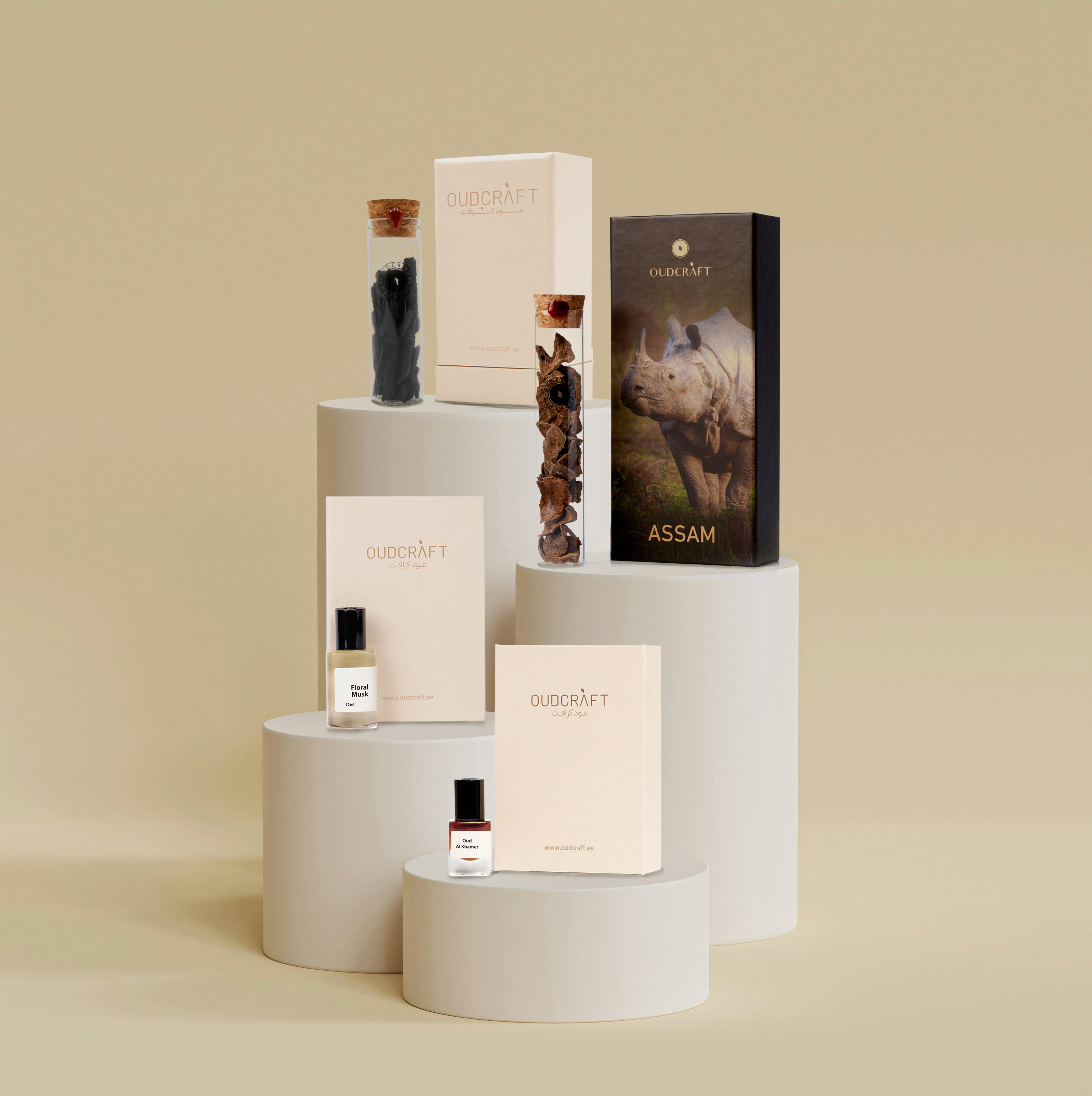 Oud Collection 2 – Indian Assam Oud & Musk Blend | Elegant Gift Set ...